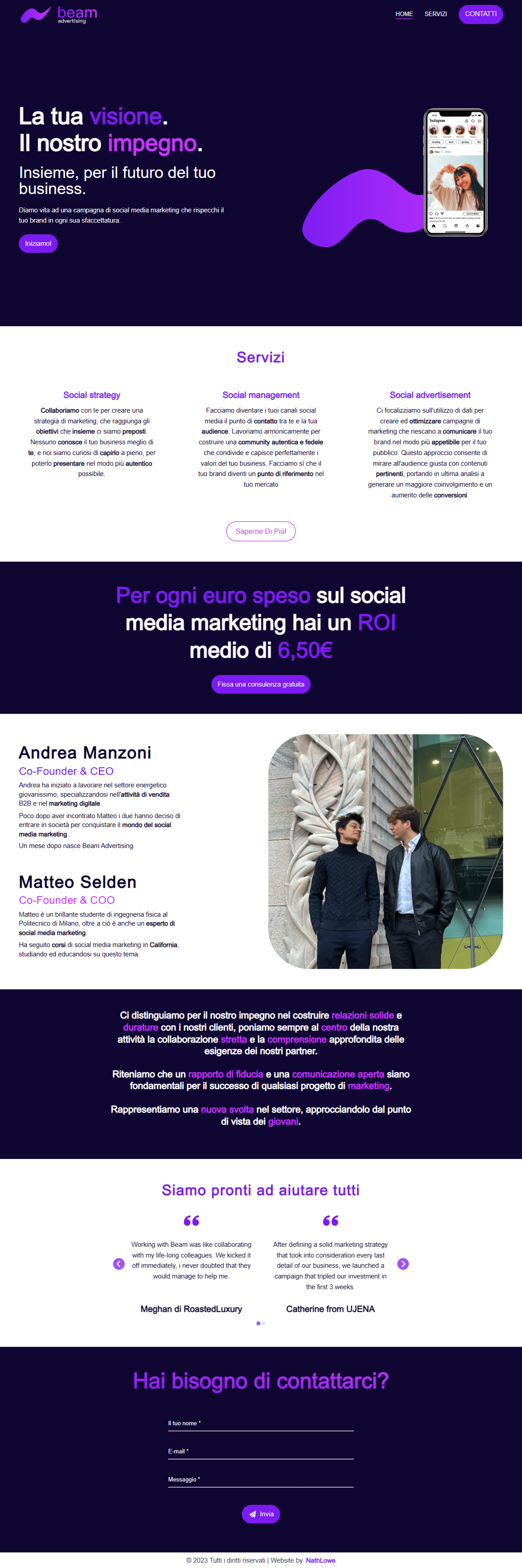 Some Projects Realised